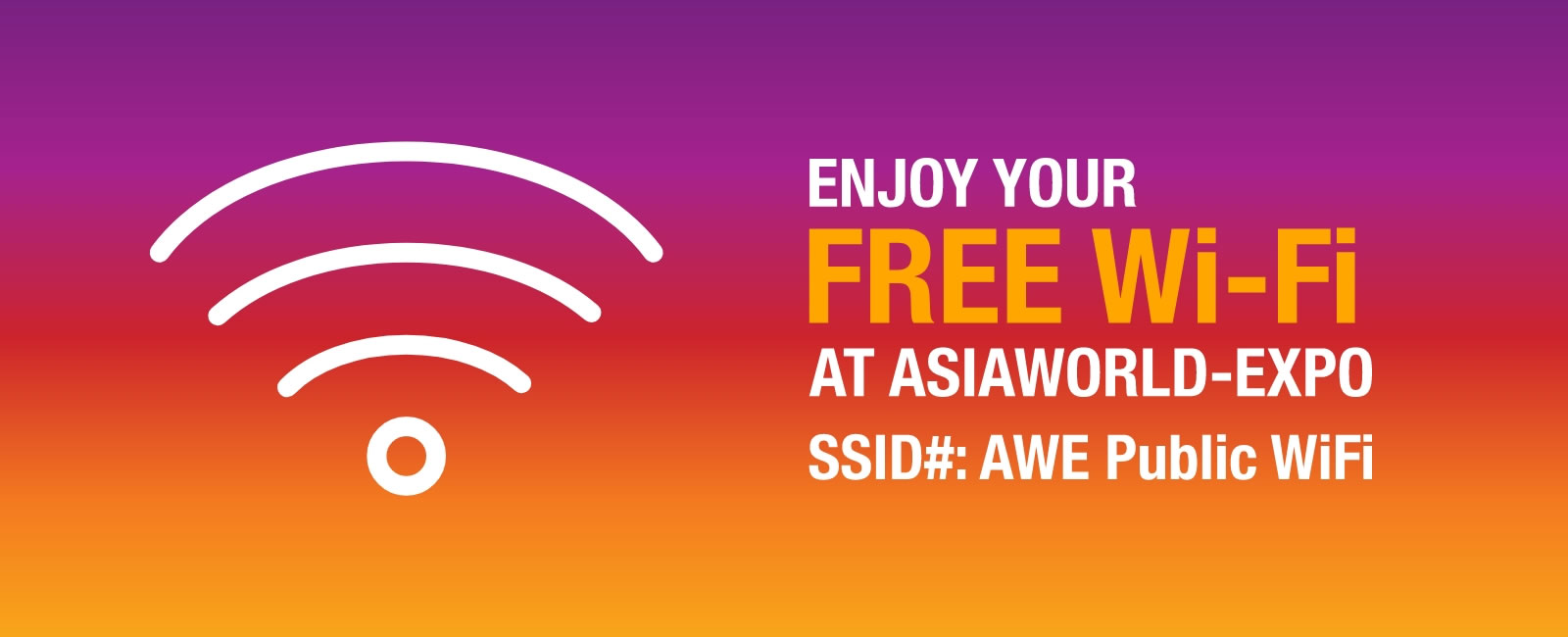 AsiaWorld-Expo - Free Wi-Fi Services | AsiaWorld-Expo