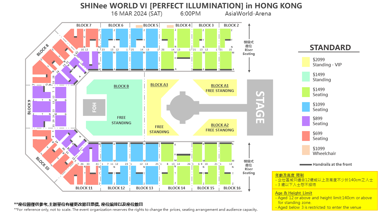 2024 SHINee WORLD VI [ Perfect Illumination ] Tour In Hong Kong ...
