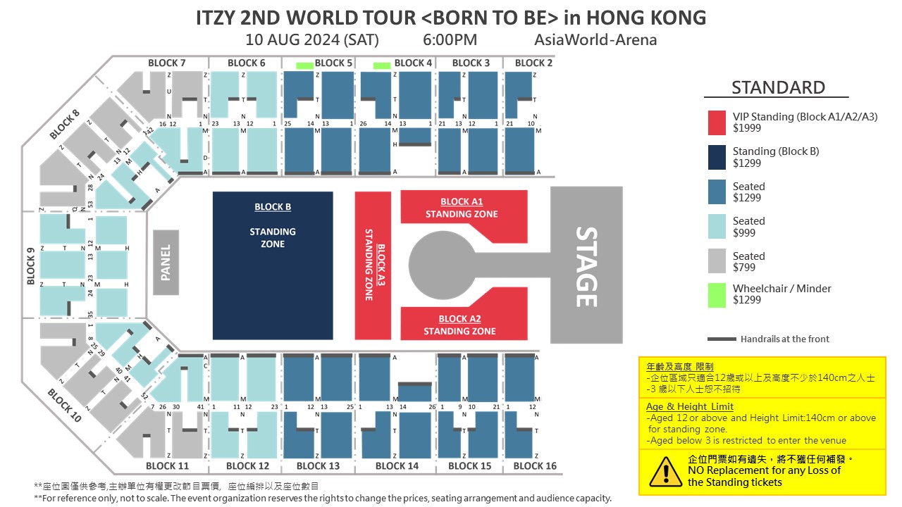 ITZY 2nd World Tour [Born To Be] in Hong Kong | Asiaworld-Expo